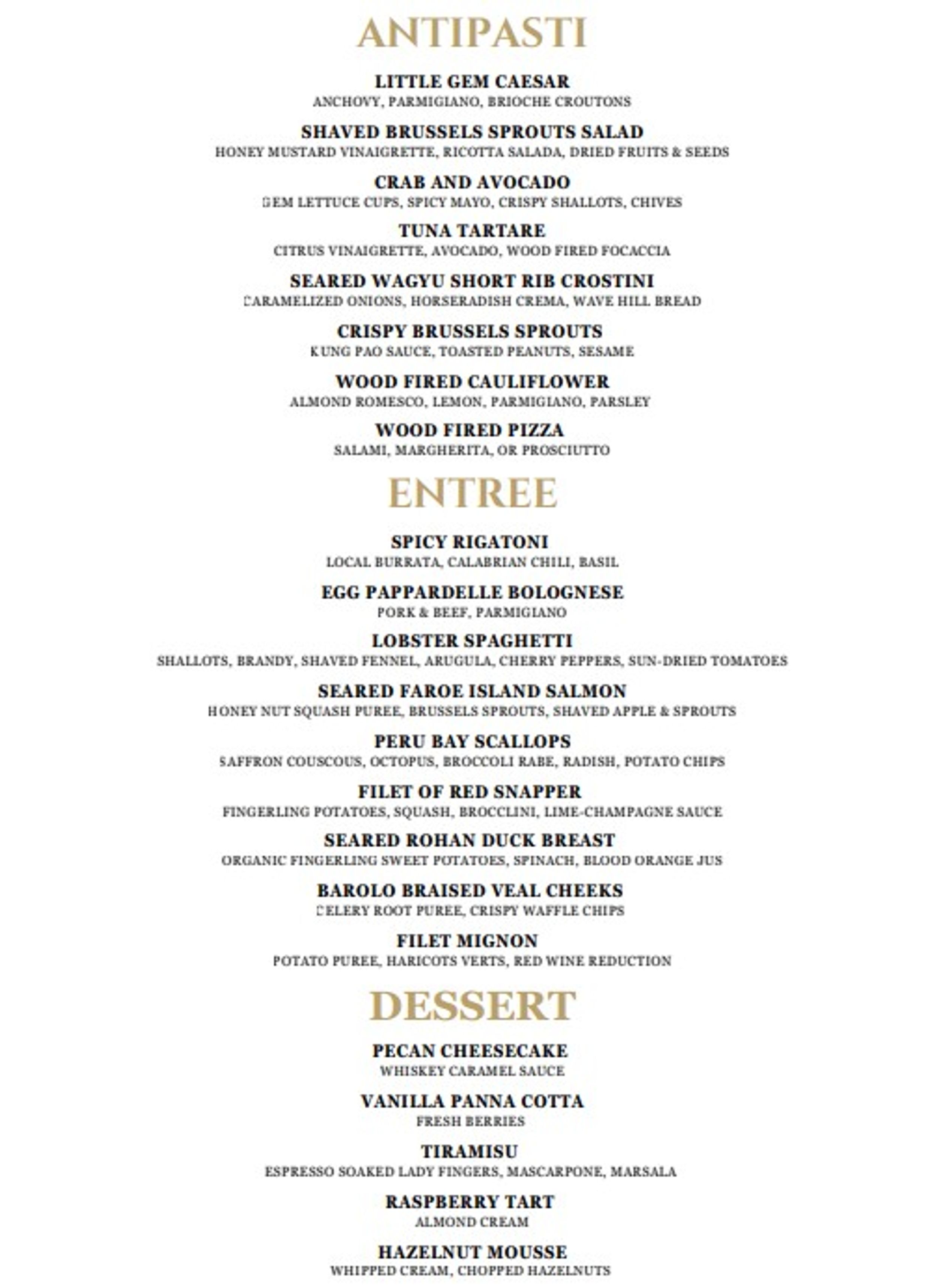 Prix fixe menus and champagne: These CT restaurants offer New Year's ...